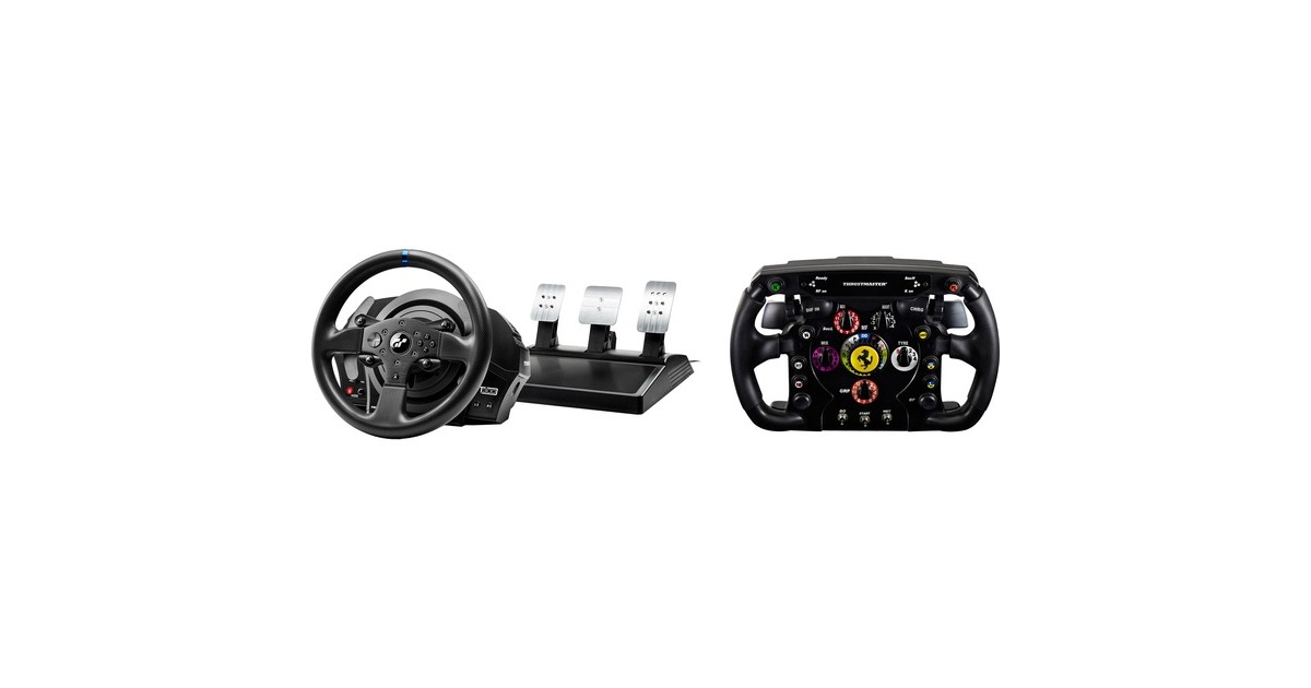 Thrustmaster T300 RS GT Edition + Ferrari F1 Wheel Add-On Bundel Zwart ...