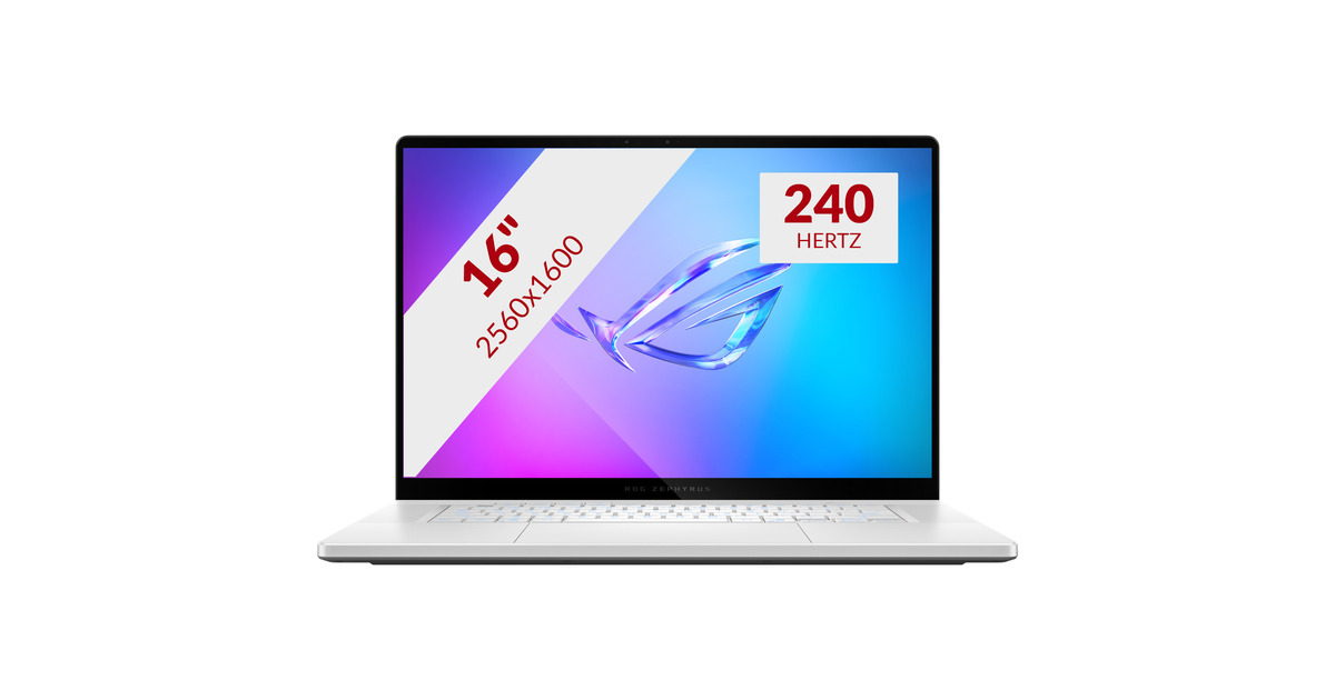 ASUS ROG Zephyrus G16 GU605CP-QR022W 16" gaming laptop Wit | Core Ultra ...