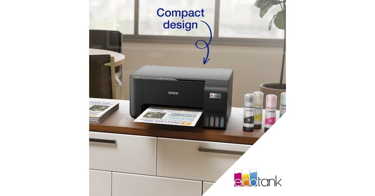 Epson EcoTank ET-2860 A4 multifunctionele Wi-Fi-printer met inkttank ...