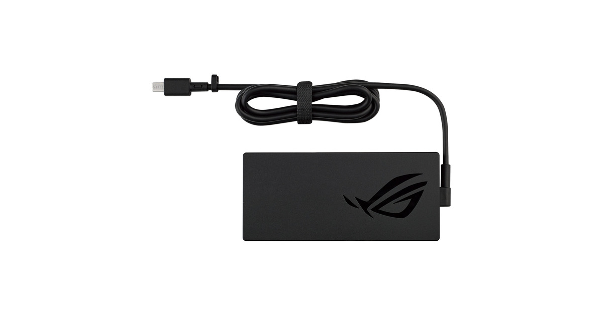 ASUS ROG 380W Rectangle Plug Adapter oplader Zwart