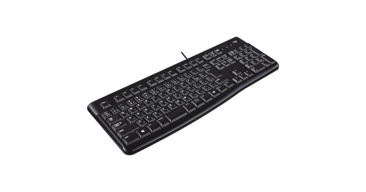 Logitech Keyboard K120 for business, toetsenbord Zwart, EU lay-out ...