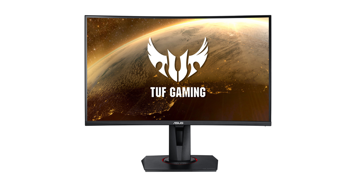 ASUS TUF GAMING VG27VQ 27" Curved monitor Zwart, 165 Hz, DVI, HDMI ...