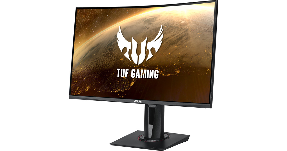 ASUS TUF GAMING VG27VQ 27" Curved monitor Zwart, 165 Hz, DVI, HDMI ...