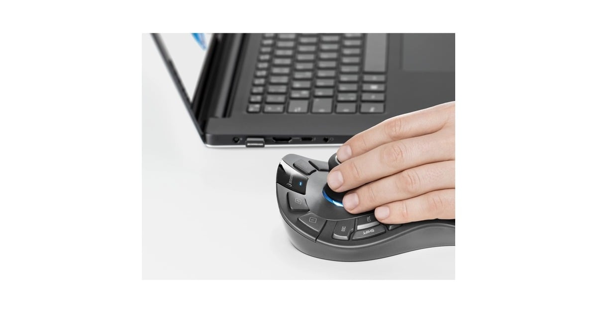 3DConnexion SpaceMouse Pro Wireless - Bluetooth Edition Zwart