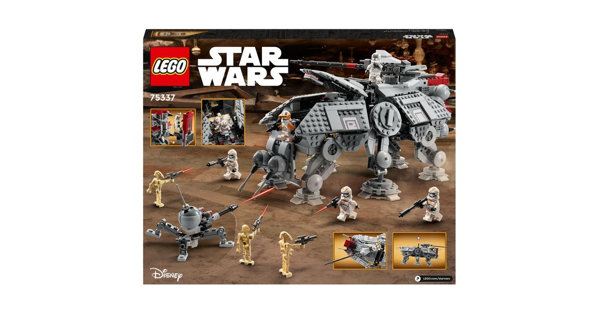 LEGO Star Wars - AT-TE Walker Constructiespeelgoed 75337