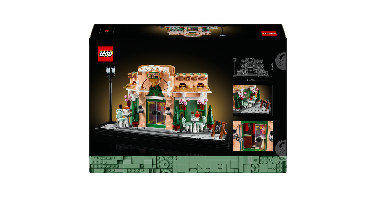 LEGO Icons - Frans café Constructiespeelgoed 10362