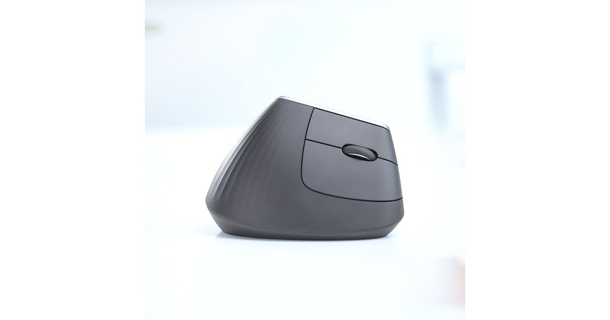 Logitech MX Vertical muis Zwart/zilver, 400 - 4000 dpi, Unifying ...