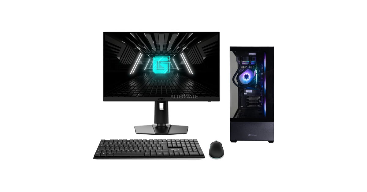 ALTERNATE Thunderstorm Starter Ryzen 5 - RTX 5060 Ti 2K Ready-To-Play ...