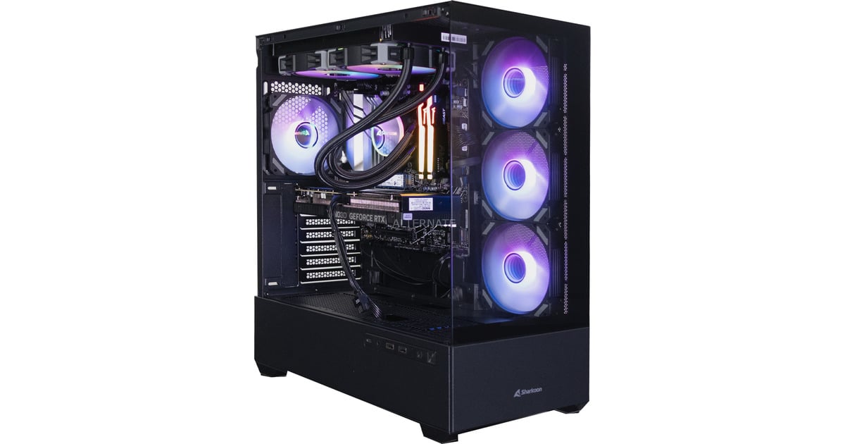 ALTERNATE Thunderstorm Starter Ryzen 5 - RTX 5060 Ti 2K Ready-To-Play ...