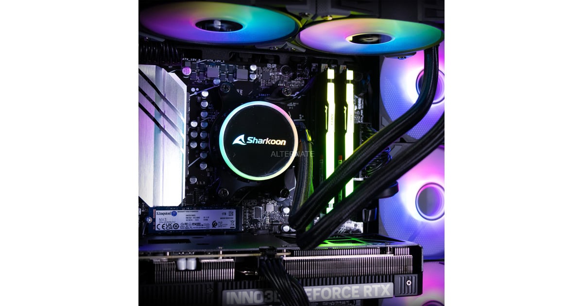 ALTERNATE Thunderstorm Starter Ryzen 5 - RTX 5060 Ti 2K Ready-To-Play ...