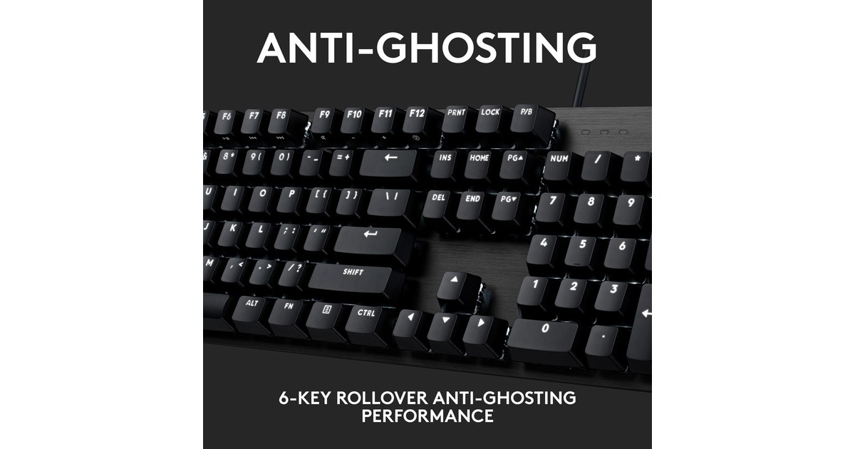 Logitech G G413 SE Full-Size Mechanical Gaming Keyboard Zwart, US ...