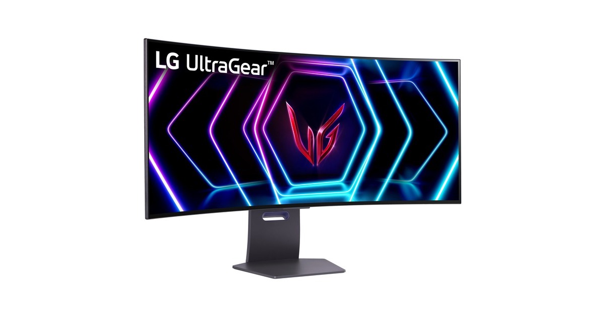 LG 39GS95QE-B 39" Curved UltraWide gaming monitor Zwart/paars, 2x HDMI ...