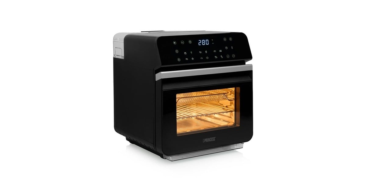 Princess 182085 Steam Airfryer Oven mini bakoven Zwart, Stoom- airfry- en ovenfunctie ...