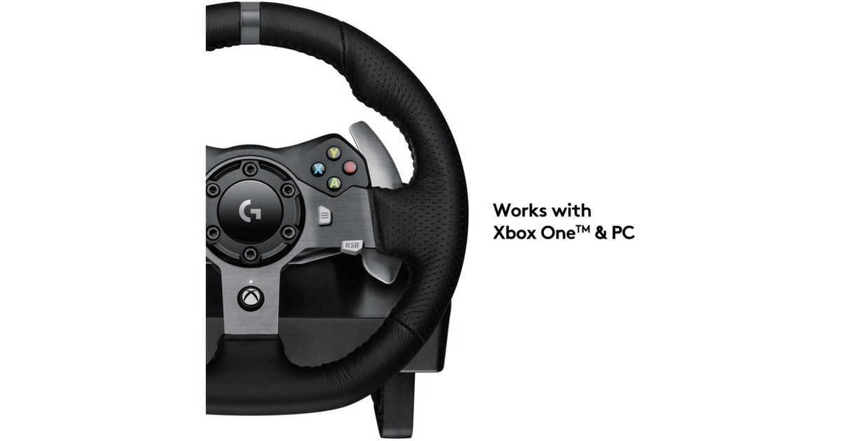 Logitech G G920 Driving Force stuur Zwart, Pc, Xbox One