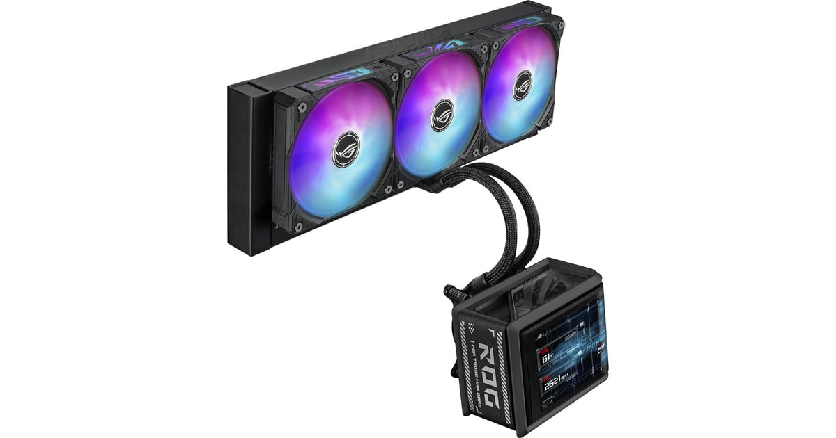 ASUS ROG Ryuo IV SLC 360 ARGB waterkoeling Zwart Outlet