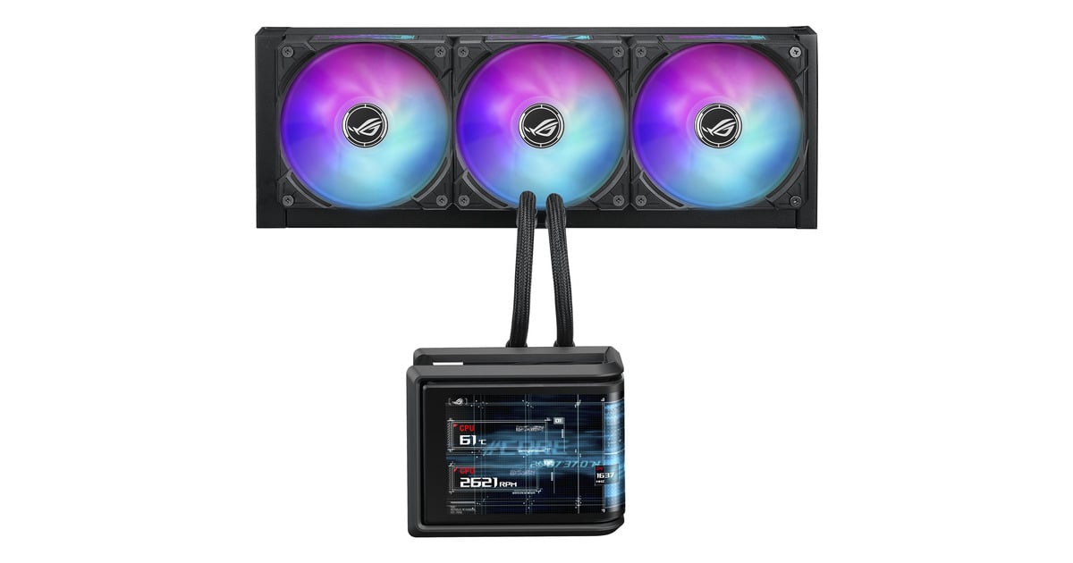 ASUS ROG Ryuo IV SLC 360 ARGB waterkoeling Zwart Outlet