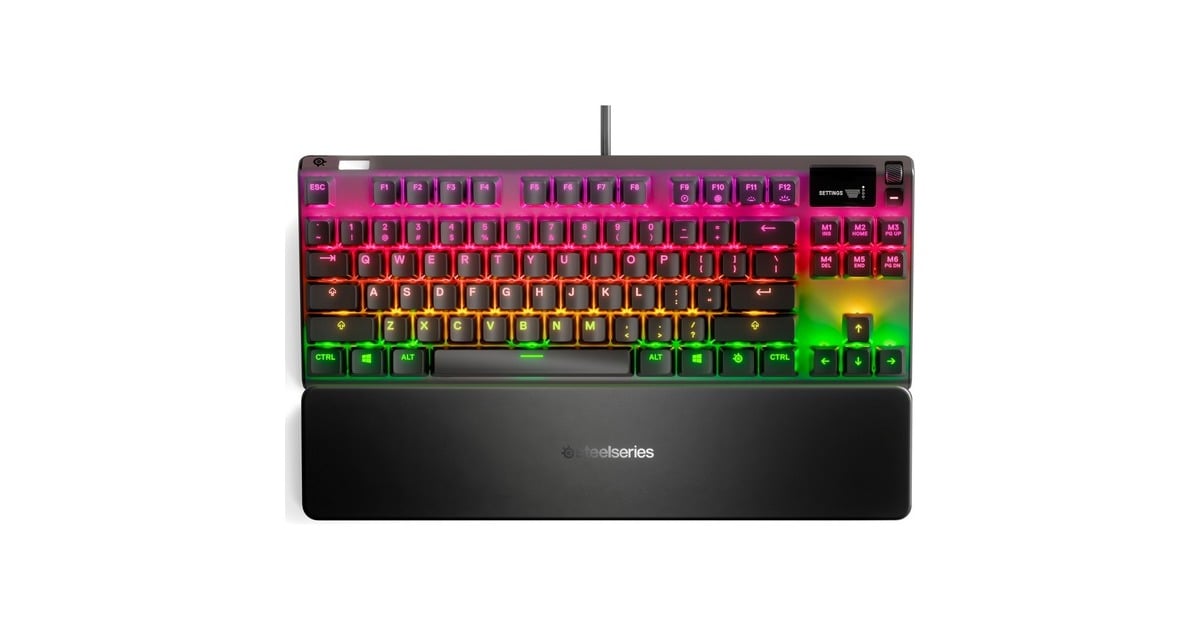 SteelSeries Apex 7 TKL, gaming toetsenbord Zwart, US lay-out ...