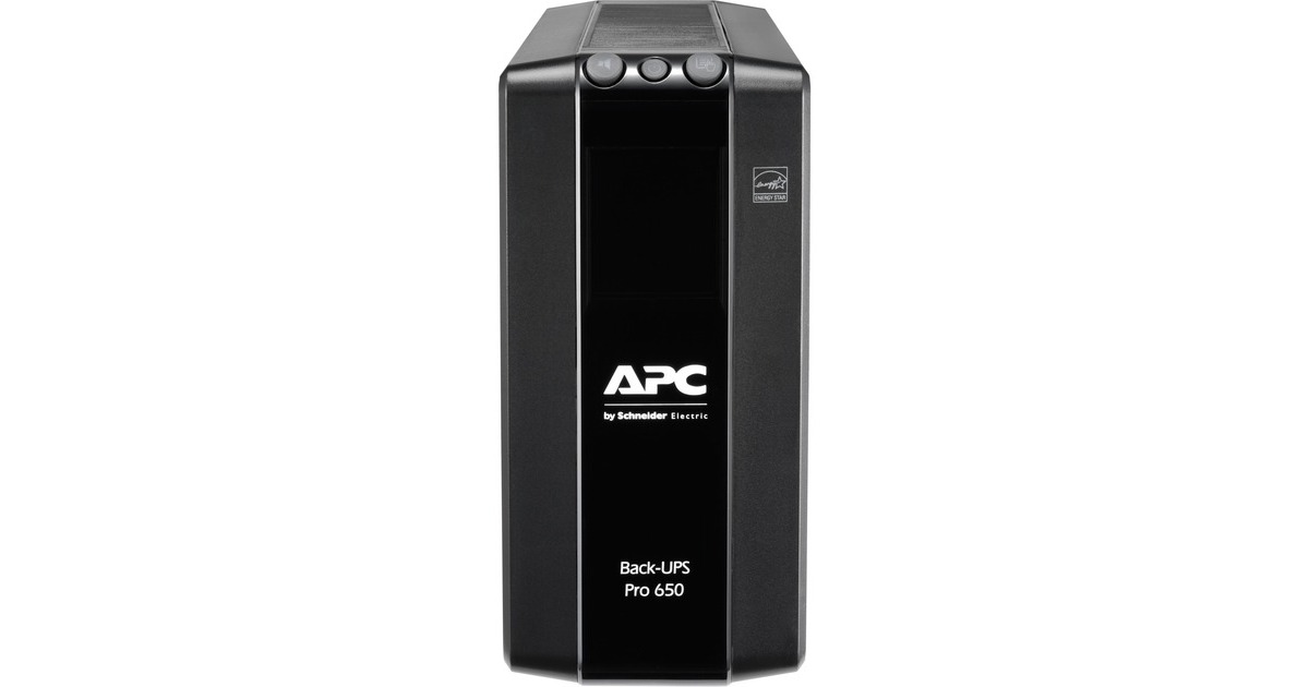 APC Back-UPS Pro 650VA, AVR, LCD ups Zwart, 5x C13, BR650MI