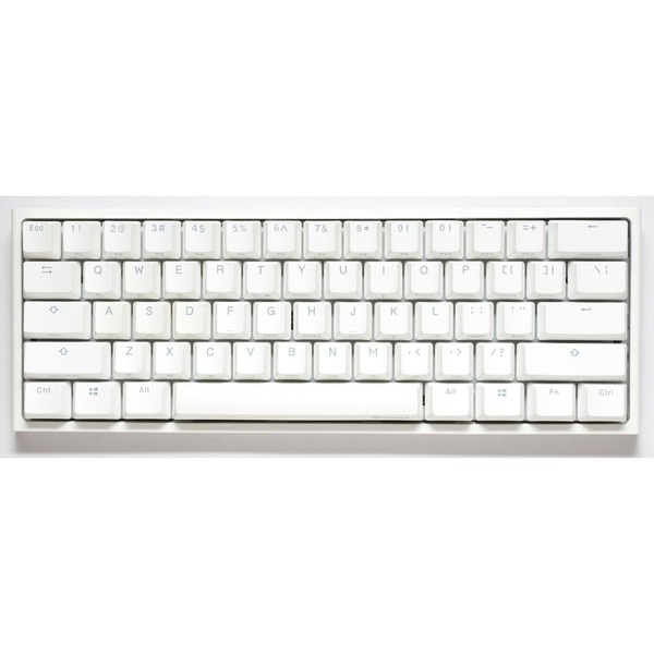 Ducky One 2 Pro Mini Pure White, gaming toetsenbord Wit, US lay-out ...